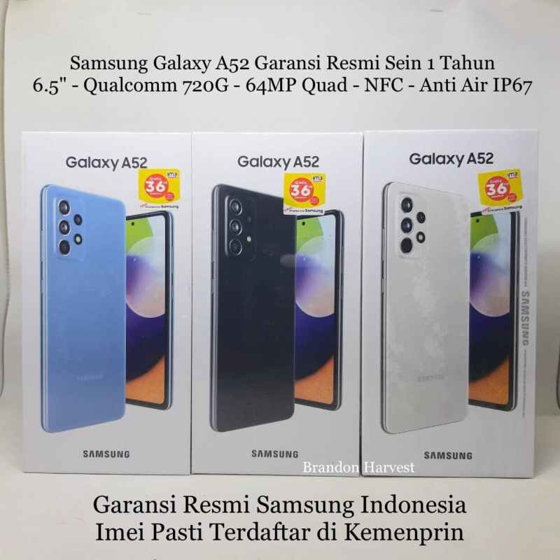 √ Harga Baru Samsung Galaxy A52 - Rajasamsung.com