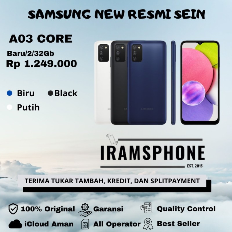 √ Harga Bekas Samsung Galaxy A03 Core - Rajasamsung.com