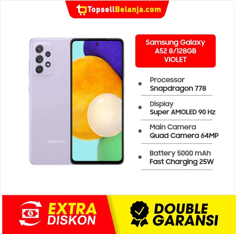 √ Harga Samsung A52 Malang - Rajasamsung.com